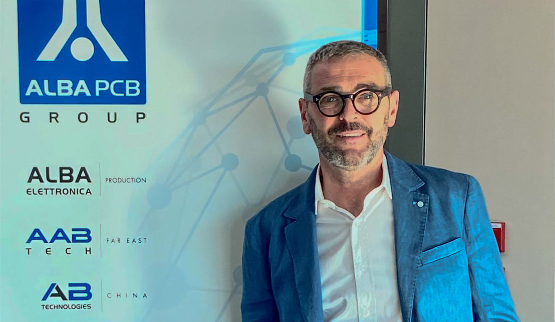Gianluigi Schiavo, the newly appointed Sales Manager - ALBA PCB Group